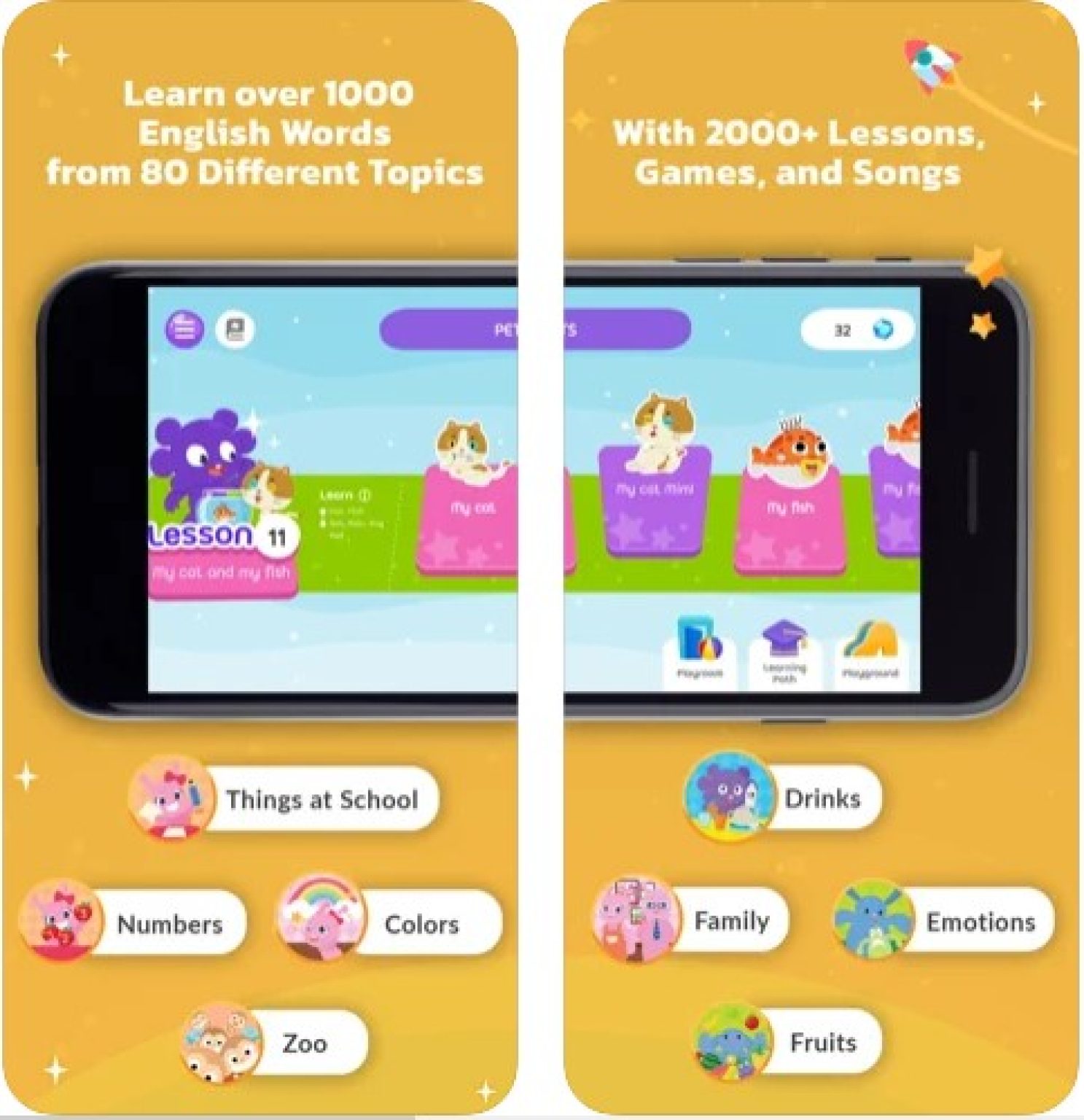 Learn English for Kids by Galaxy Kids App Review | Freeappsforme - Free ...