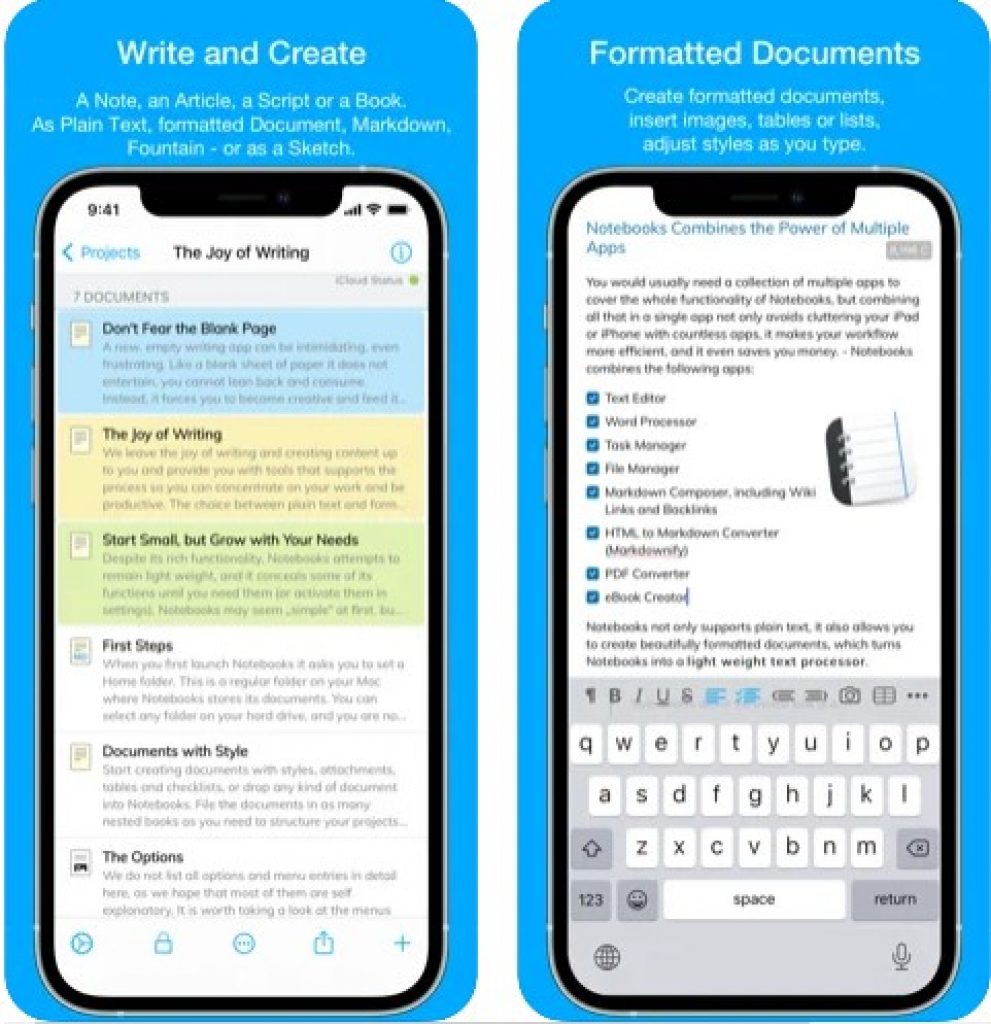 Notebooks App Review | Freeappsforme - Free apps for Android and iOS