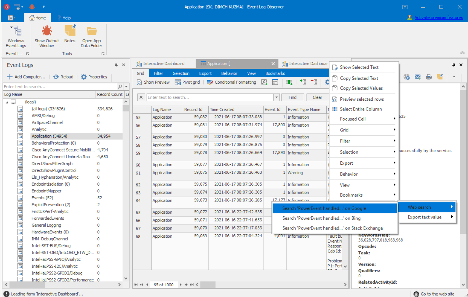 Event Log Observer Software Review | Freeappsforme - Free apps for ...