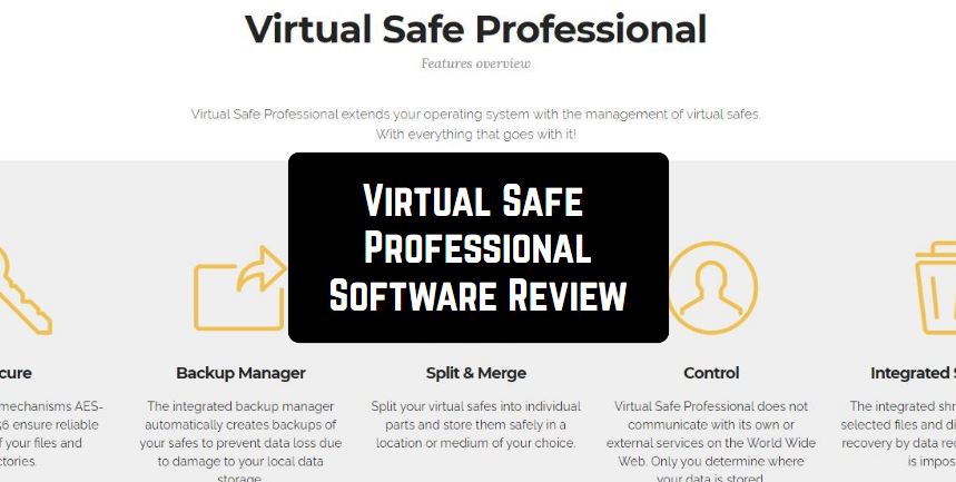 Virtual Safe Professional Software Review | Freeappsforme - Free apps ...