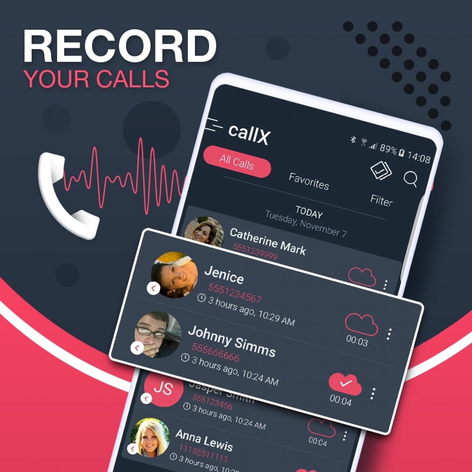 7 Best Automatic Call Recorder Apps for Android & iOS | Free apps for ...