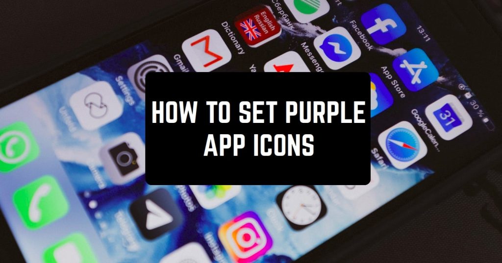 Simple Guide to Set Purple App Icons to Your Android Device ...