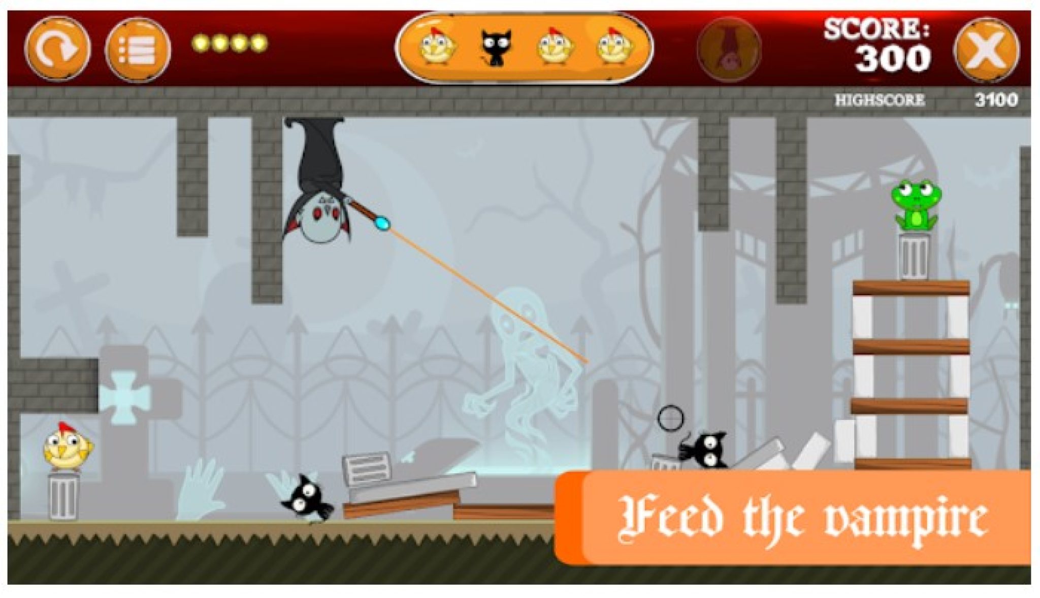 Mr Vampire – Physics Puzzle App Review | Freeappsforme - Free apps for ...