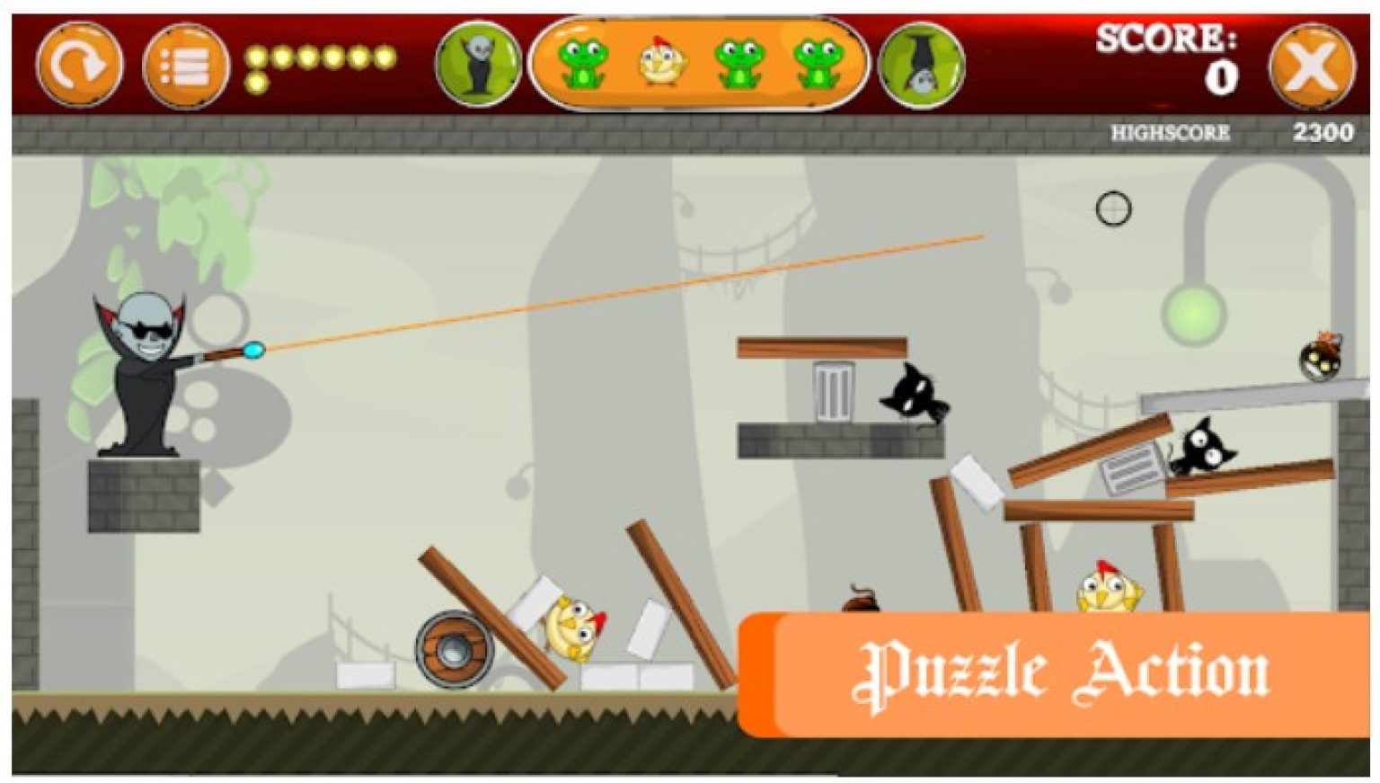 Mr Vampire – Physics Puzzle App Review | Freeappsforme - Free apps for ...