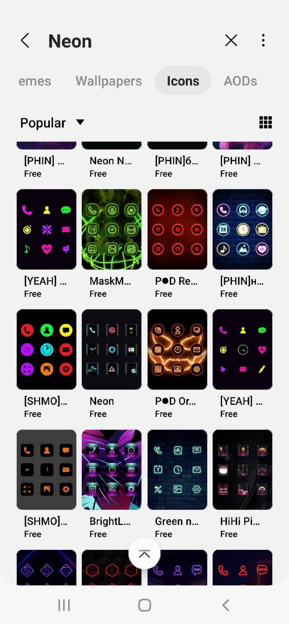 Neon App Icons! How to Make Them on Android? | Freeappsforme - Free ...