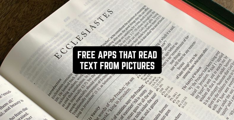 15 Free Apps That Read Texts From Pictures (Android & iOS) | Freeappsforme - Free apps for ...