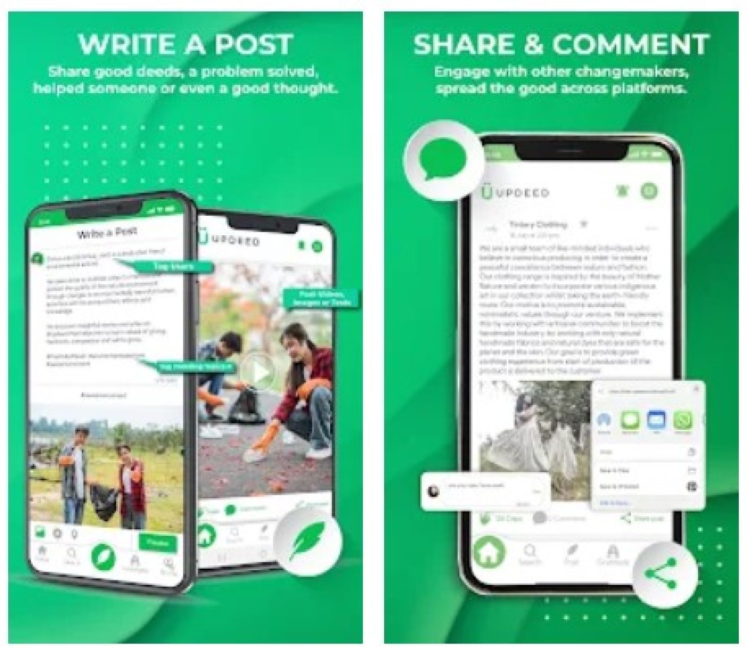 UPDEED – A Networking Platform for Change Makers App Review | Freeappsforme - Free apps for ...