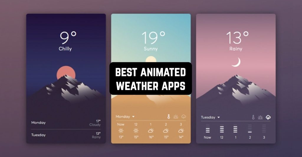 12 Best Animated Weather Apps 2024 for Android & iOS | Freeappsforme ...