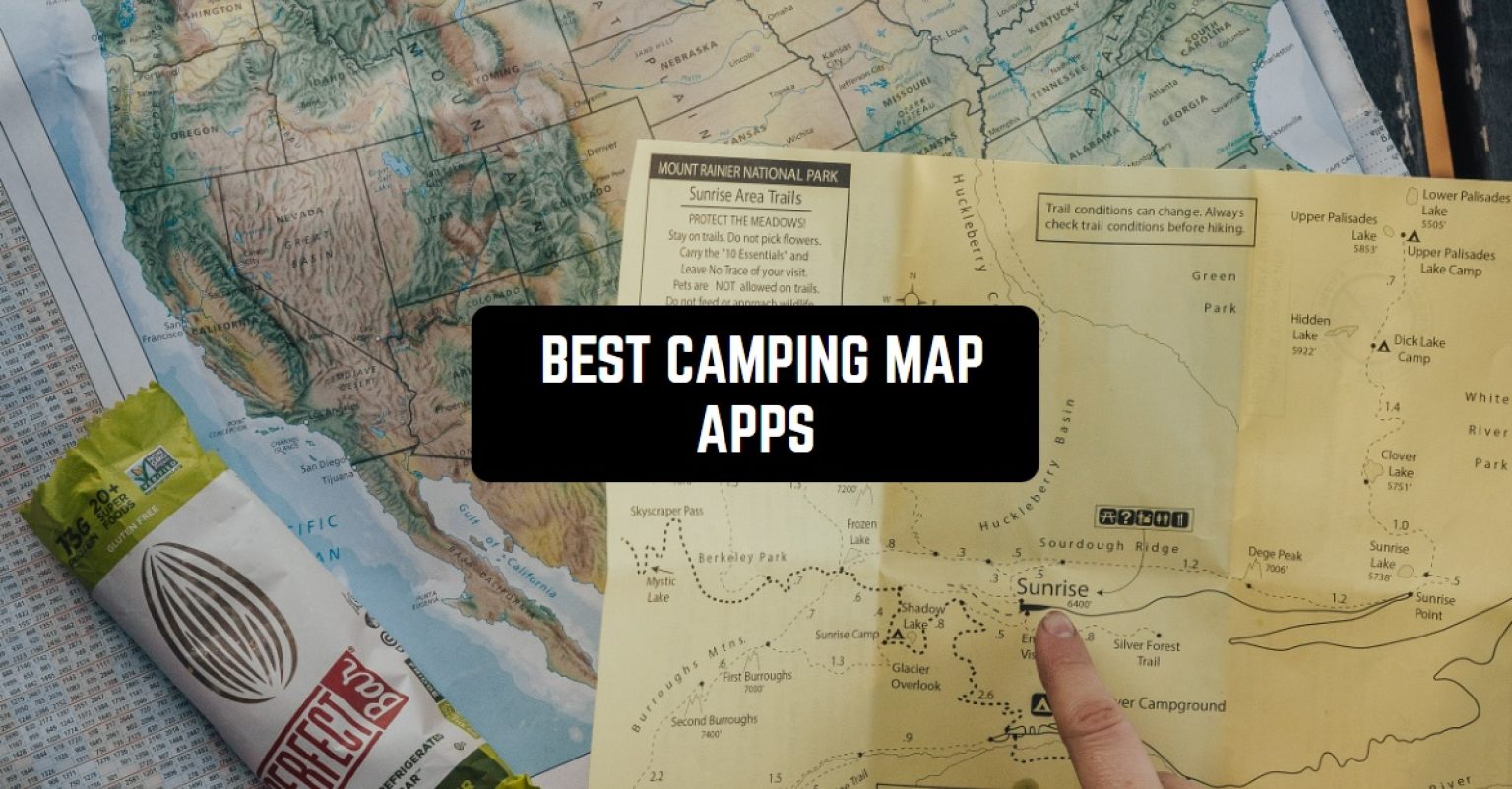 11 Best Camping Map Apps 2022 (Android & iOS) | Free apps for Android ...