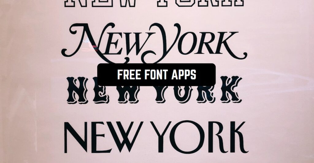 13 Free Font Apps For iPhone in 2025 | Freeappsforme - Free apps for Android and iOS