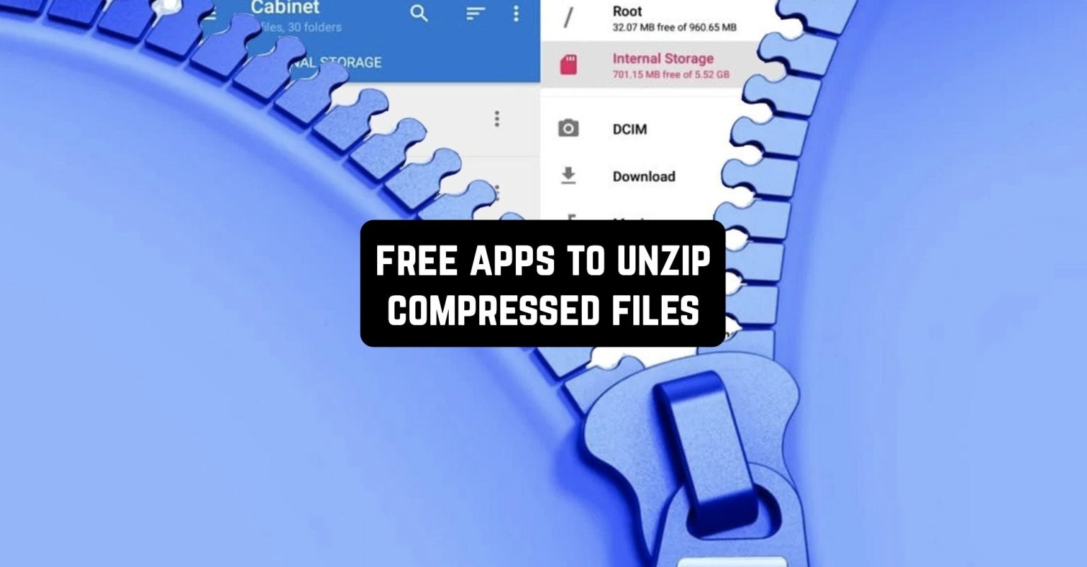 11 Free Apps To Unzip Compressed Files On Android & iPhone ...