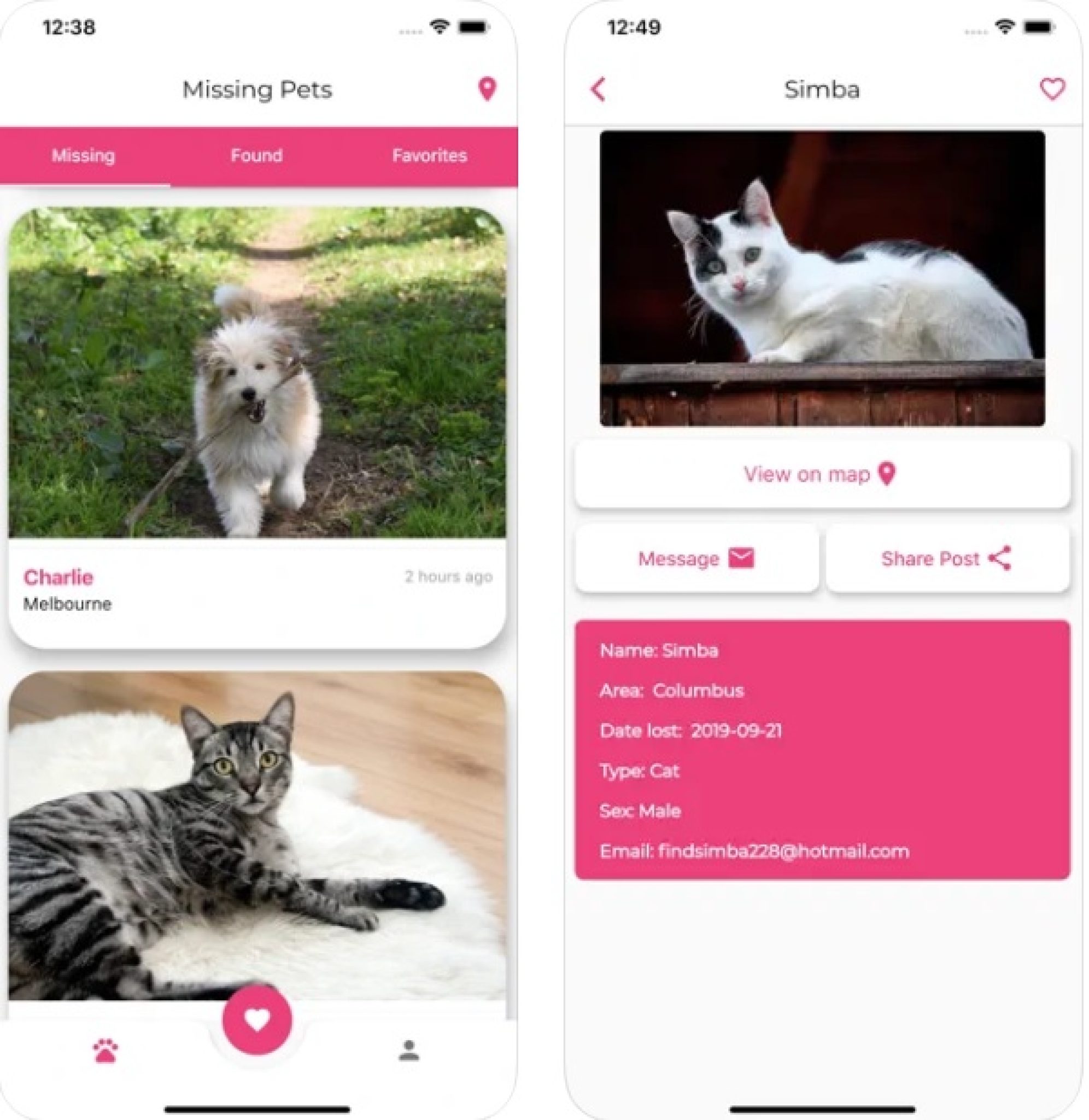 7 Best Lost & Found Pet Apps In The USA | Freeappsforme - Free apps for ...