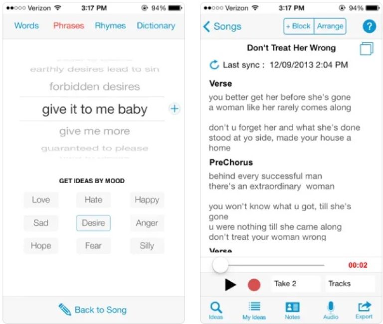 11 Best Lyrics Writing Apps & Websites in 2026 | Freeappsforme - Free ...