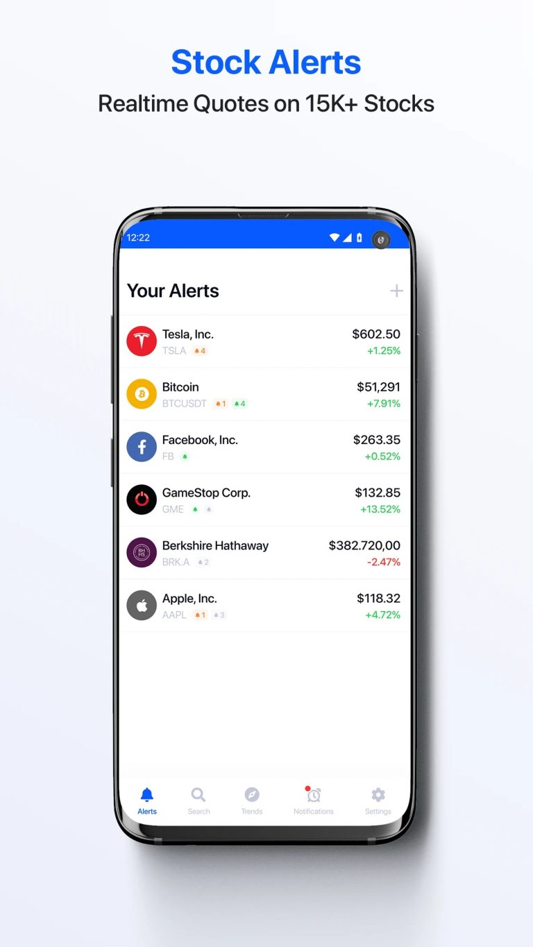 15 Free Stock Alert Apps & Websites 2023 | Freeappsforme - Free apps ...