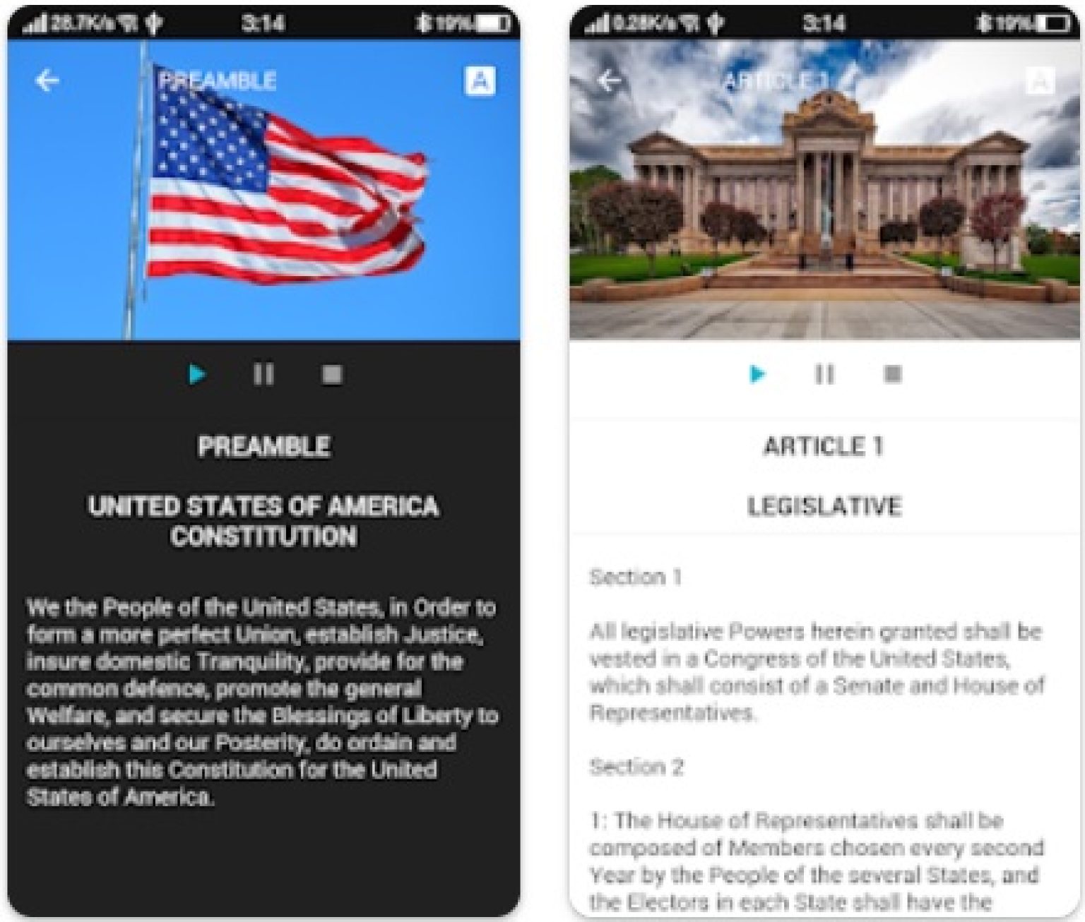 7 Free U.S. Constitution Apps for Android & iOS | Freeappsforme - Free apps for Android and iOS