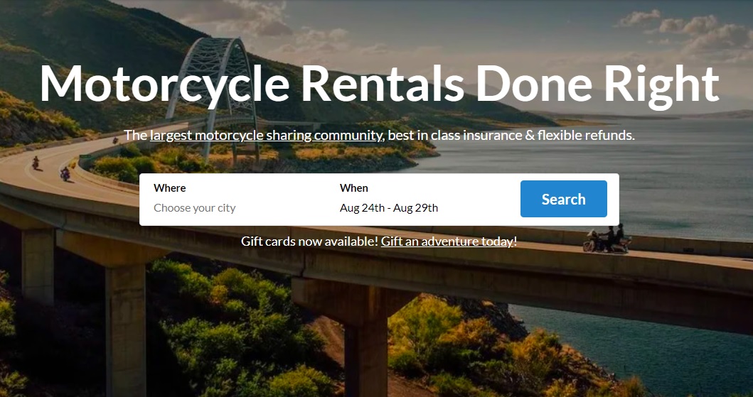 8 Best Motorcycle Rental Apps & Websites 2025 for the USA ...