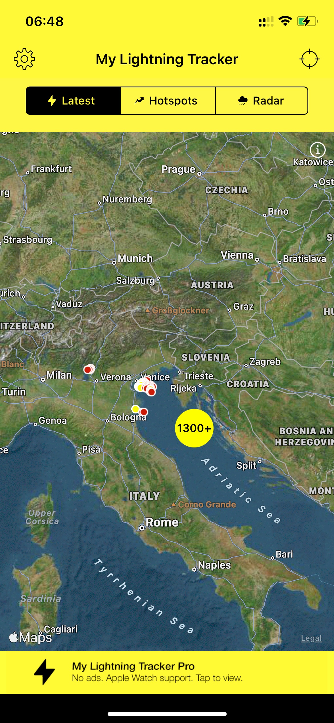 6 Best Lightning Strike Alerts Apps 2025 (Android & iOS ...