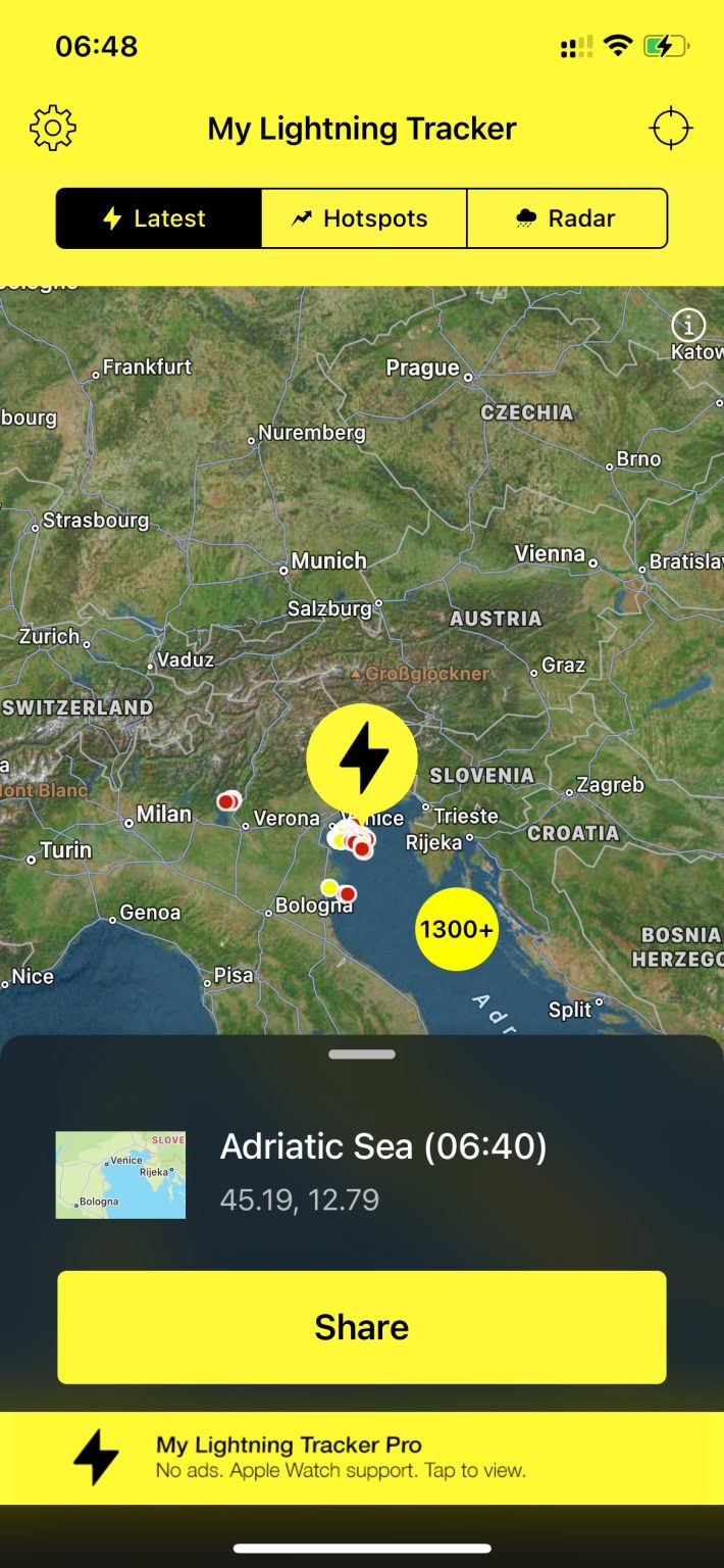 6 Best Lightning Strike Alerts Apps 2026 (Android & iOS ...