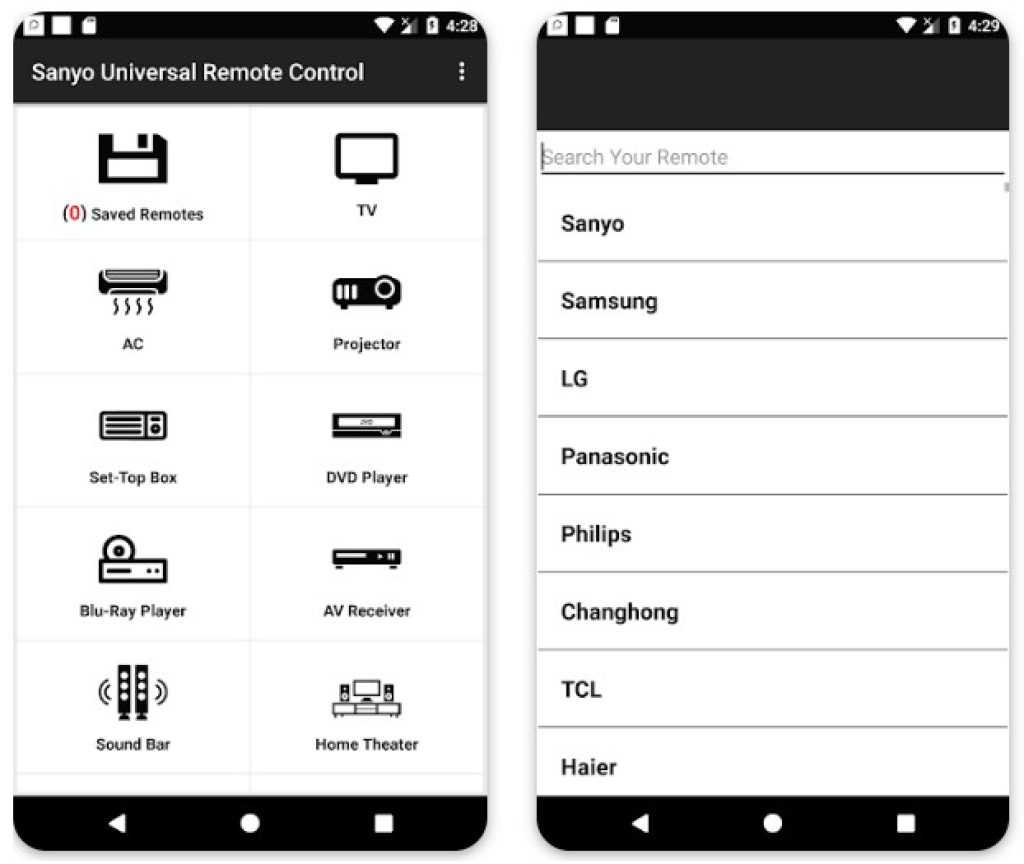 7 Best Sanyo TV Remote Apps for Android | Freeappsforme - Free apps for ...