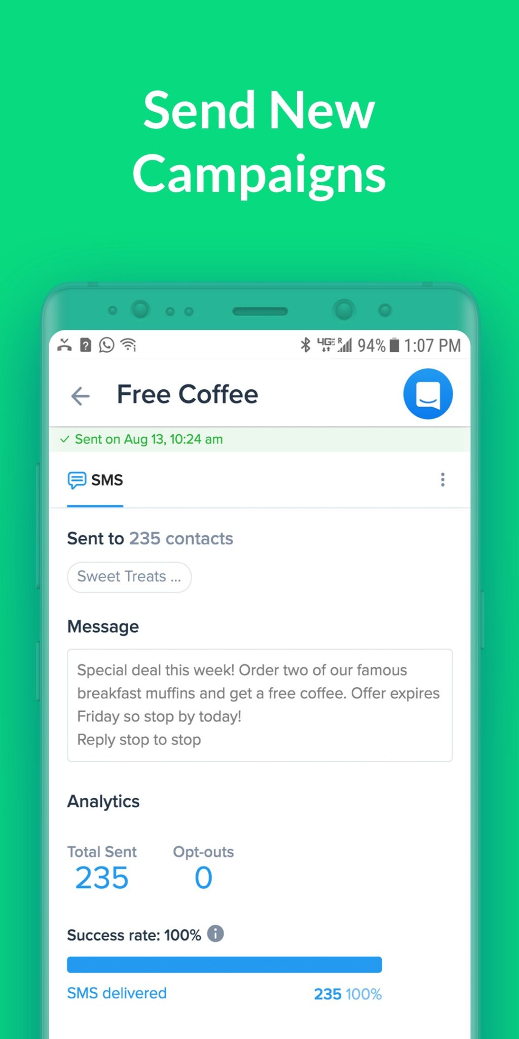 9 Free Text Message Marketing Apps for Small Businesses | Freeappsforme ...