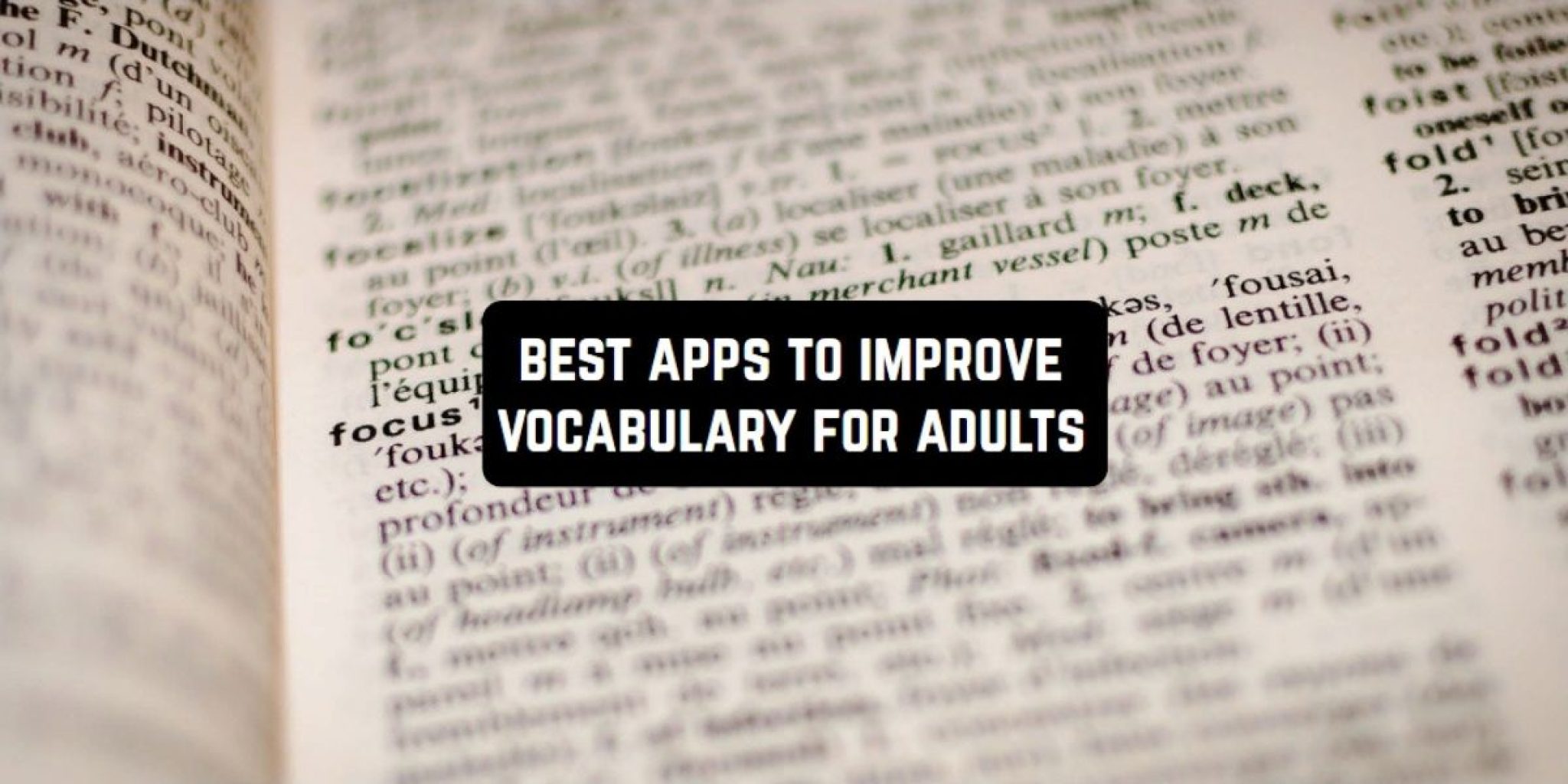 10 Best Apps to Improve Vocabulary for Adults in 2025 | Freeappsforme ...