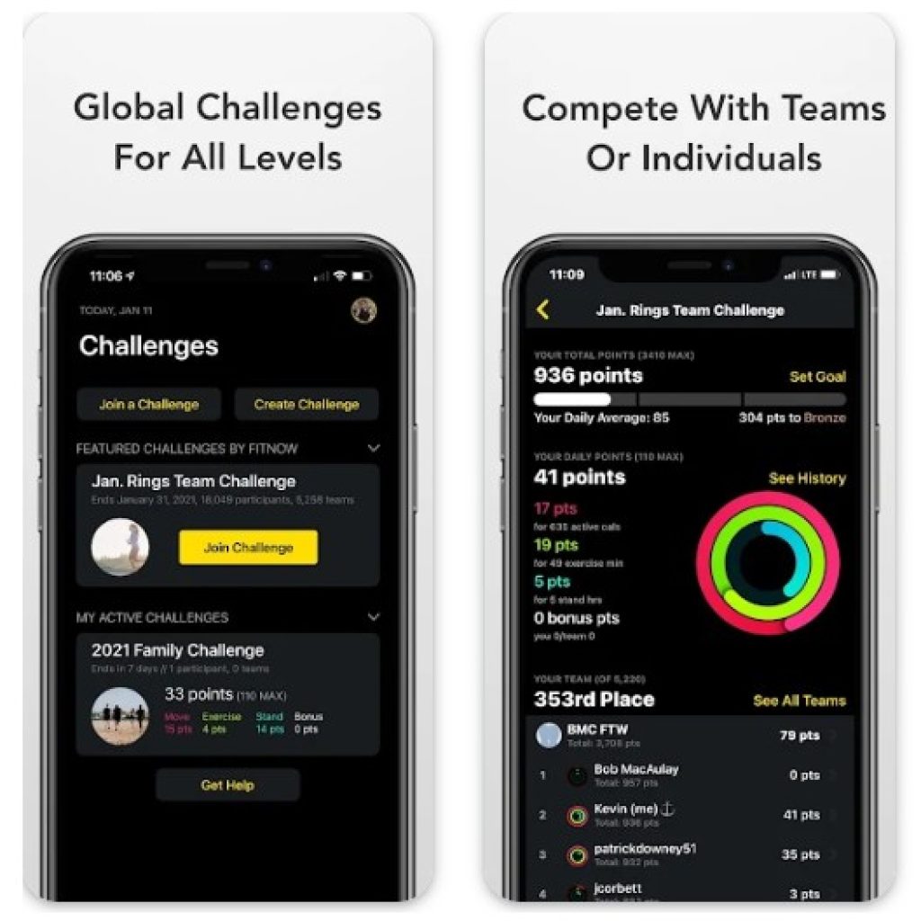 11 Best Group Fitness Challenge Apps for Android & iOS | Freeappsforme ...