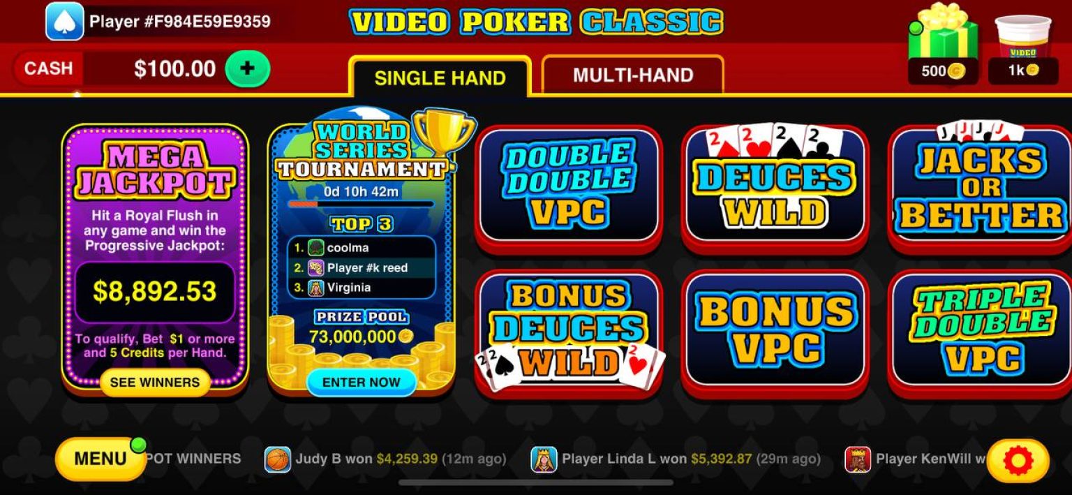 8 Free Video Poker Apps for Android & iOS | Freeappsforme - Free apps ...
