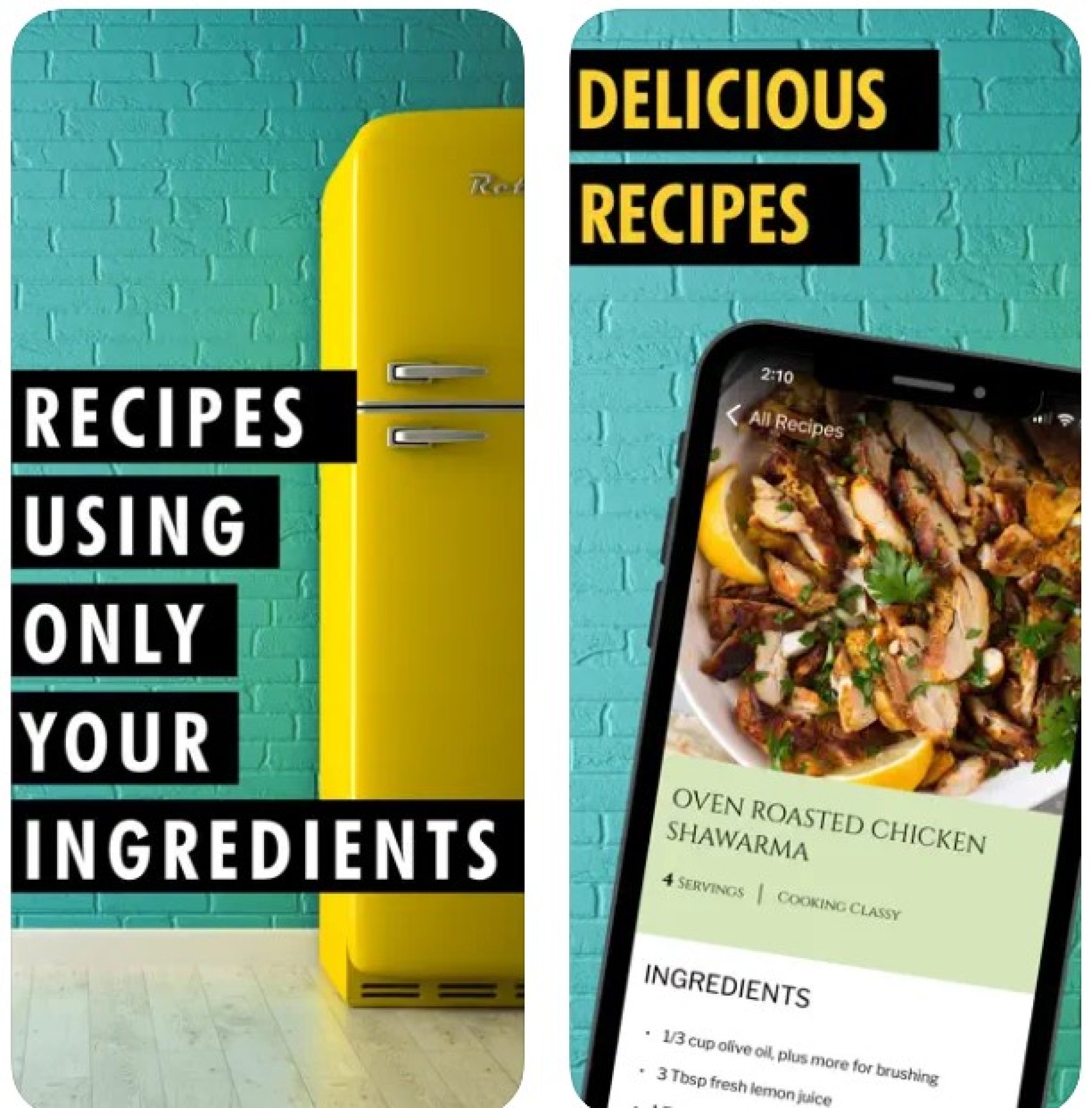 16 Free Recipes by Ingredients Apps & Websites in 2025 | Freeappsforme ...