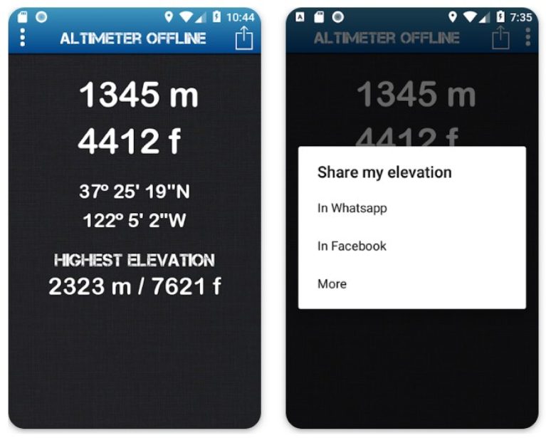 11 Best Altimeter Elevation Apps for Android & iOS | Freeappsforme ...
