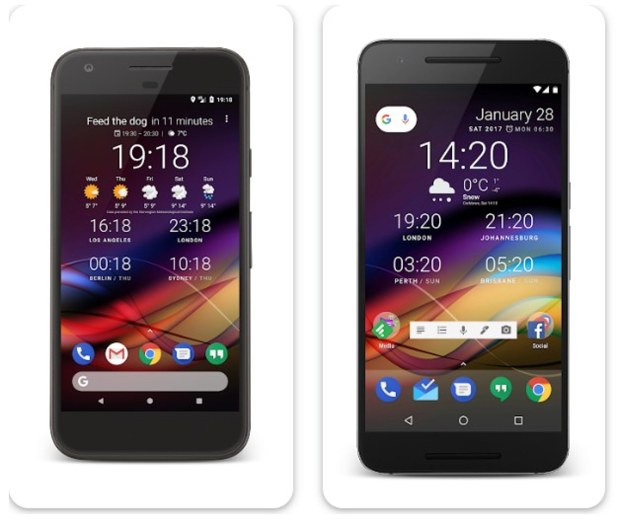 17 Best Clock Widgets for Android| Freeappsforme - Free apps for ...