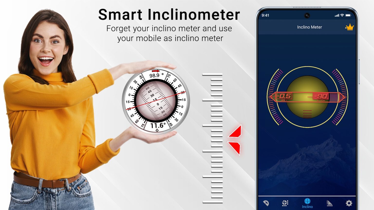 11 Best Inclinometer Apps for Android & iOS | Freeappsforme - Free apps ...
