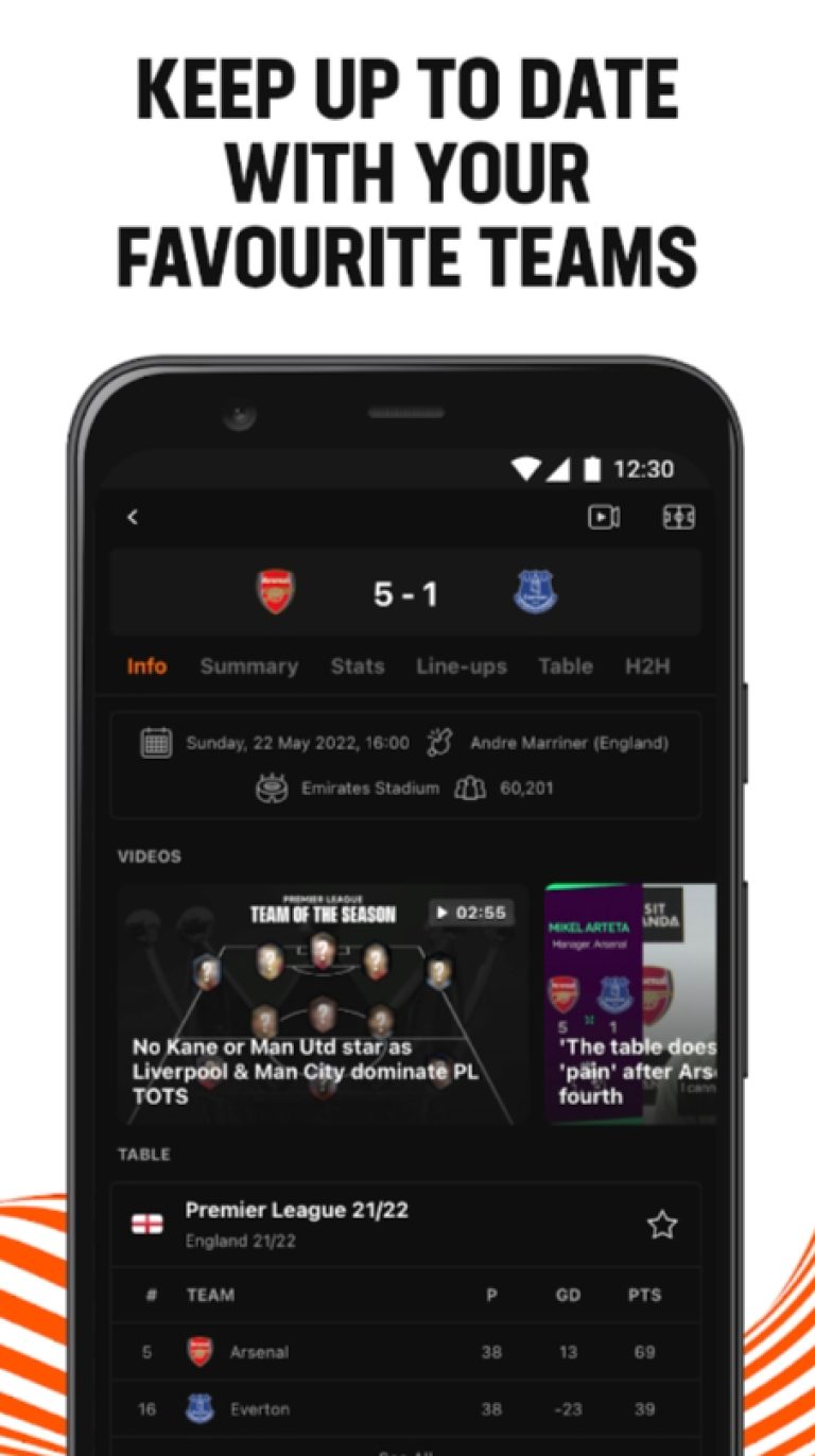 17 Best Sports Streaming Apps for Android & iPhone | Freeappsforme ...