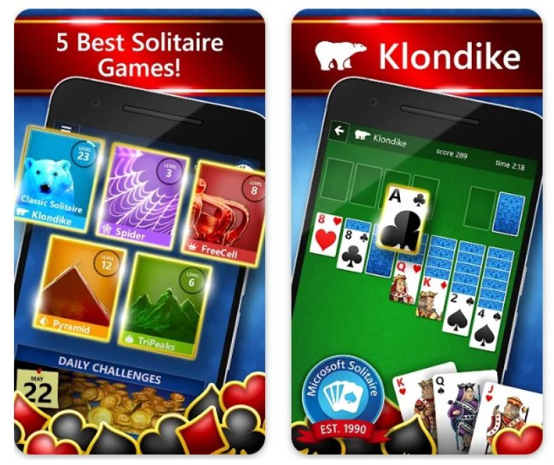 15 Best Free Solitaire Game Apps for iOS & Android | Freeappsforme ...