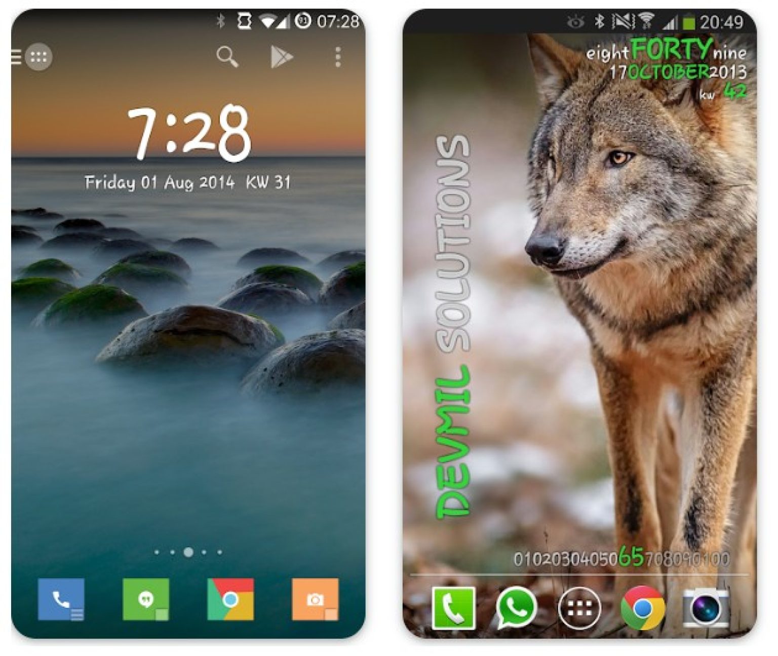 17 Best Clock Widgets for Android| Freeappsforme - Free apps for ...