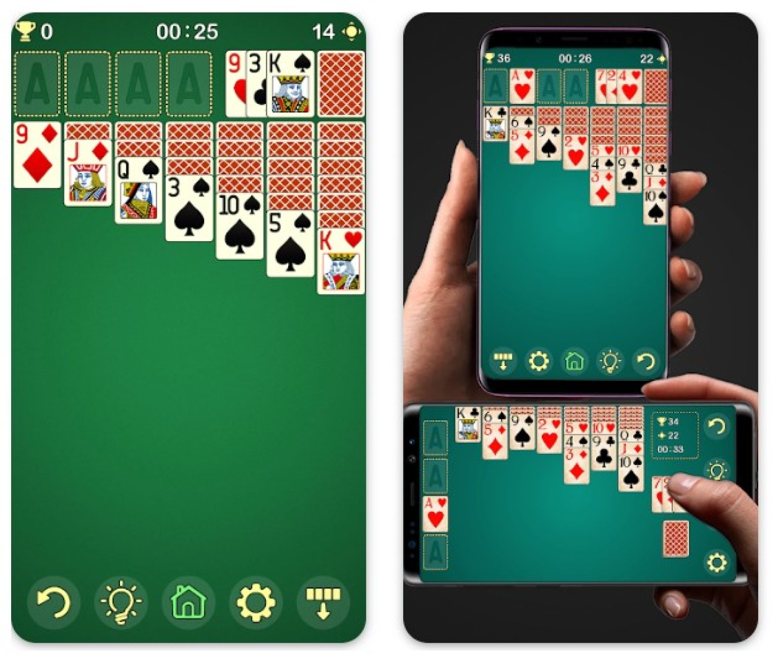 15 Best Free Solitaire Game Apps for iOS & Android | Freeappsforme ...