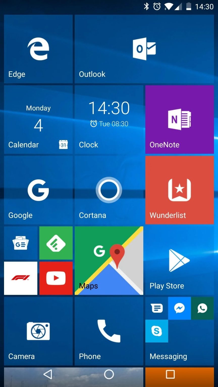 9 Best Microsoft Windows Launchers for Android devices | Freeappsforme ...