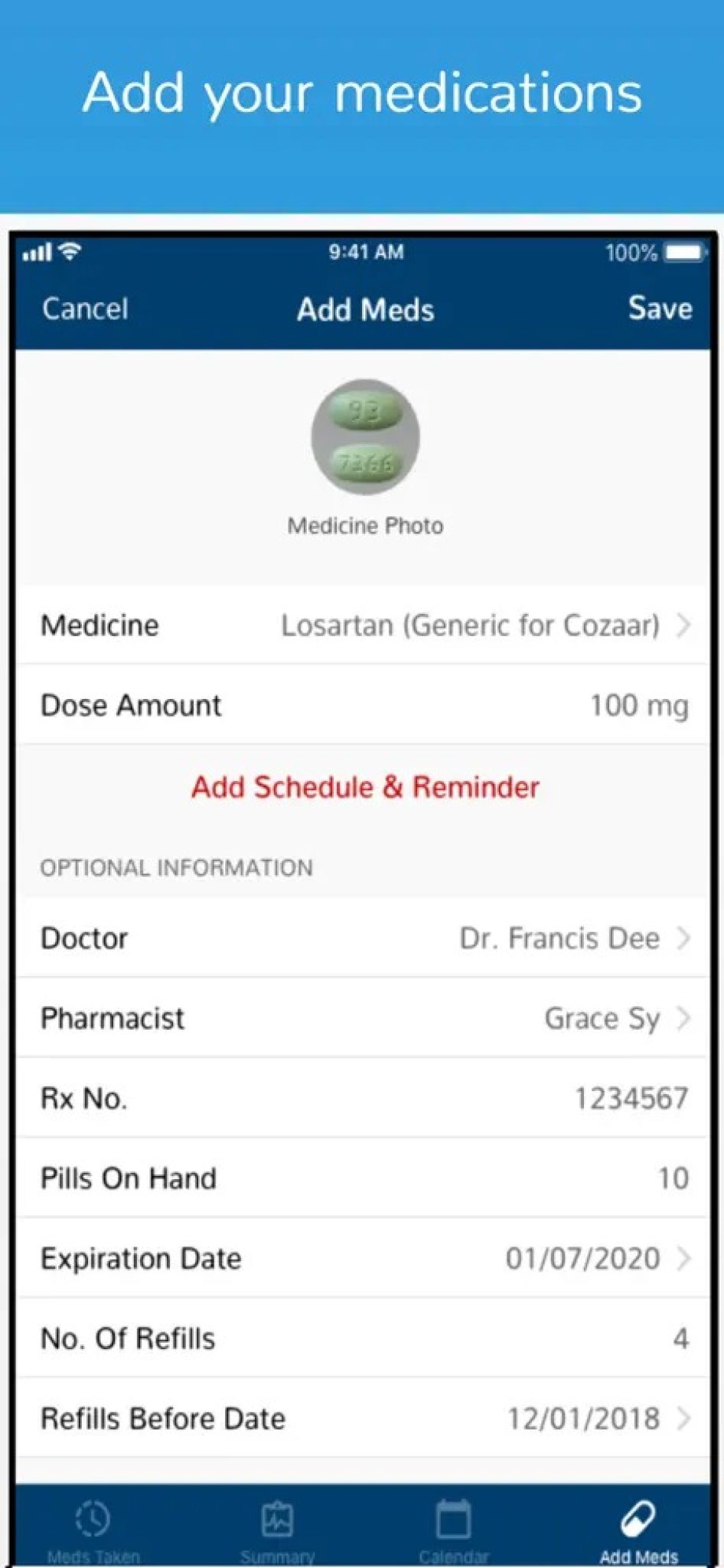 11 Best Medication Tracker Apps for Android & iOS | Freeappsforme ...