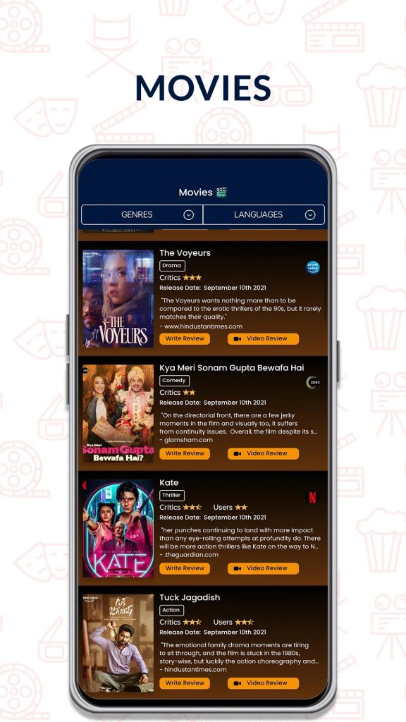 11 Best Apps for Movie Reviews | Freeappsforme - Free apps for Android ...