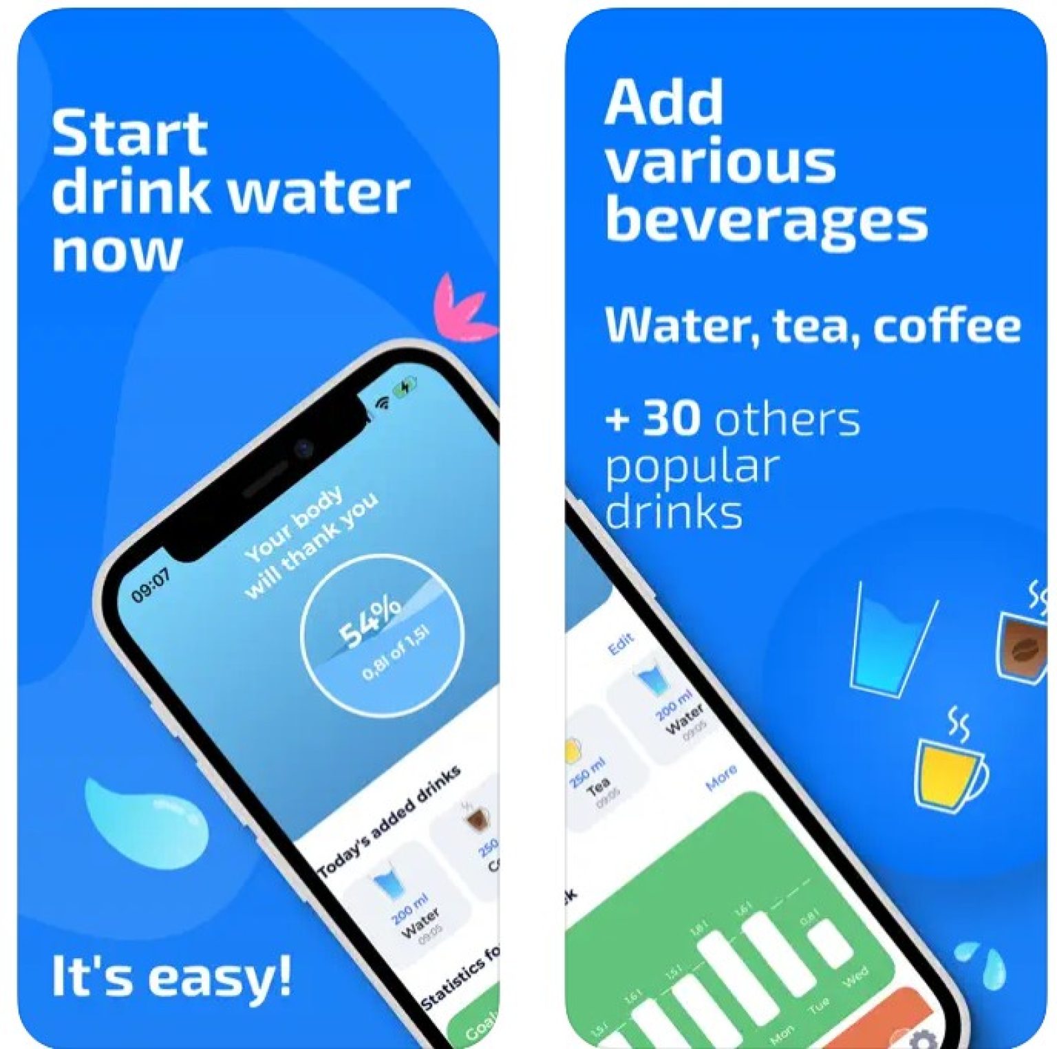 11 Best Drink Water Reminder Apps for Android & iOS| Freeappsforme ...