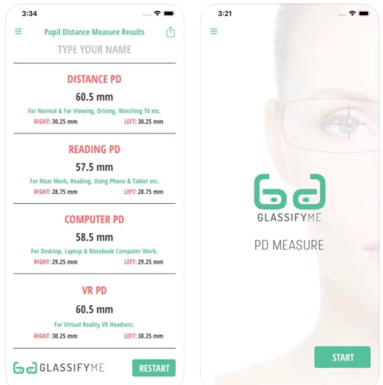 11 Free Pupillary Distance Measure Apps for Android & iOS ...