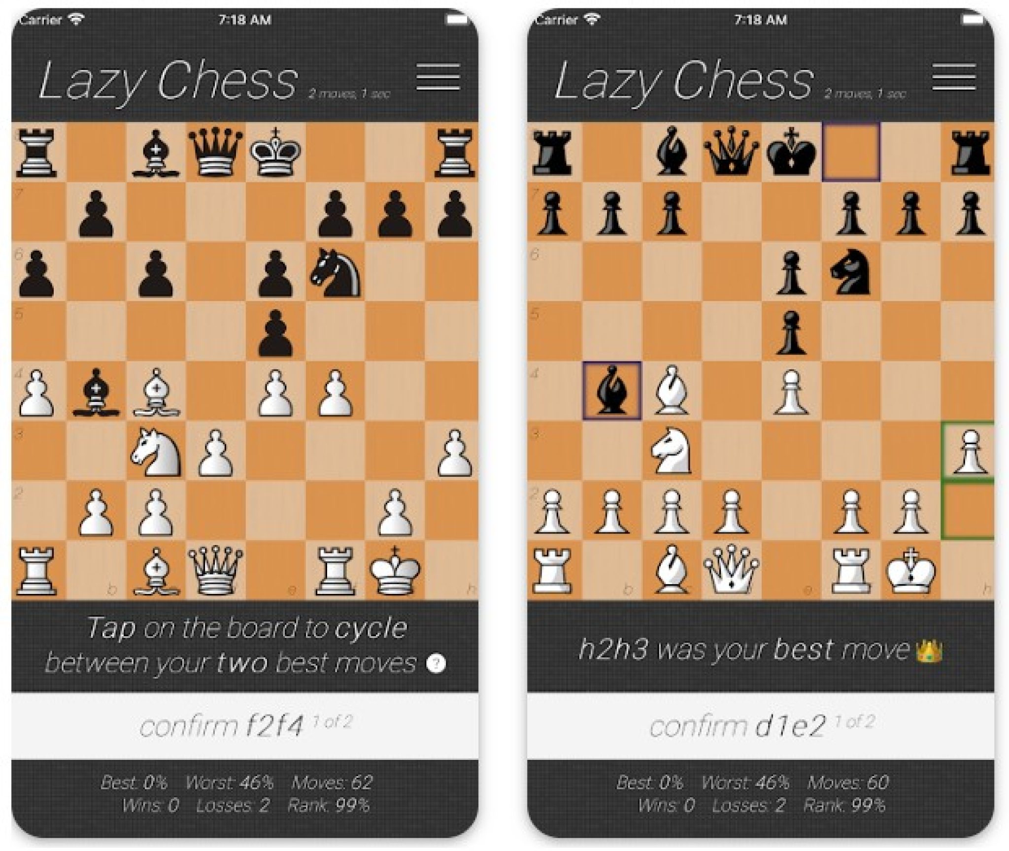 Lazy Chess App Review | Freeappsforme - Free apps for Android and iOS