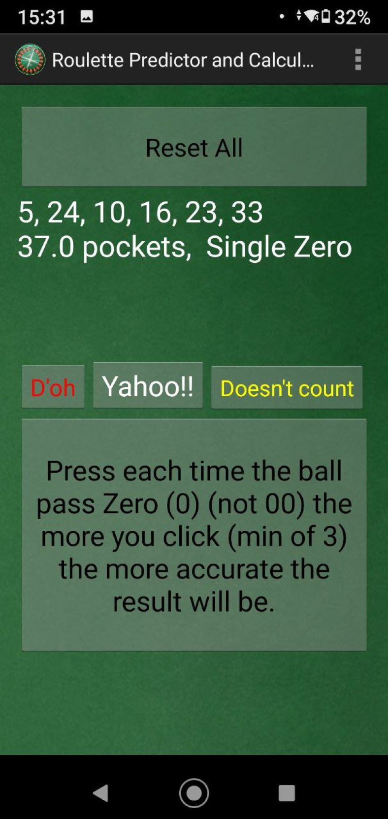 7 Free Roulette Odds Calculator Apps for Android & iOS | Freeappsforme ...