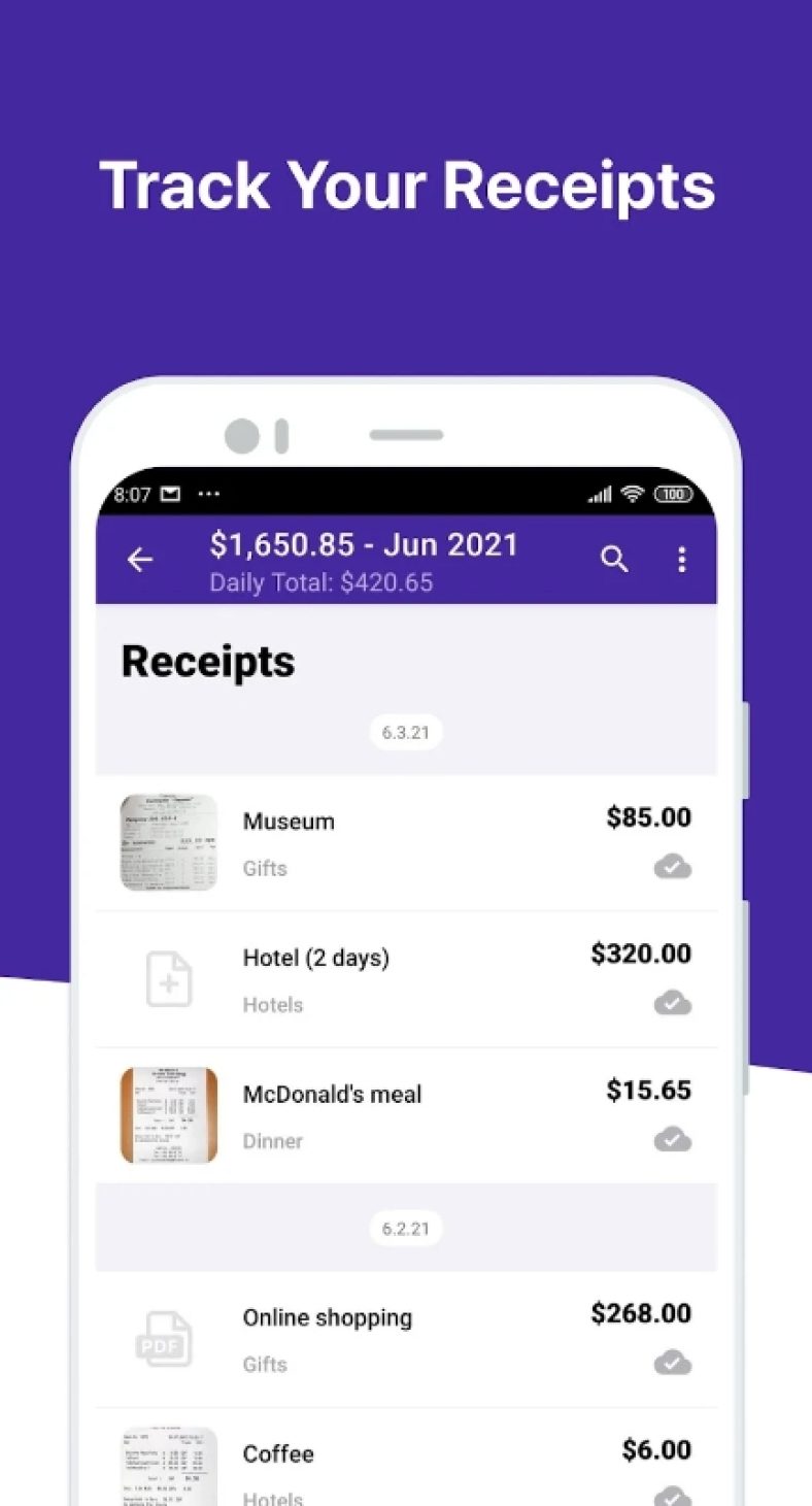 8 Free Receipt Tracker Apps for Android & iOS | Freeappsforme - Free apps for Android and iOS