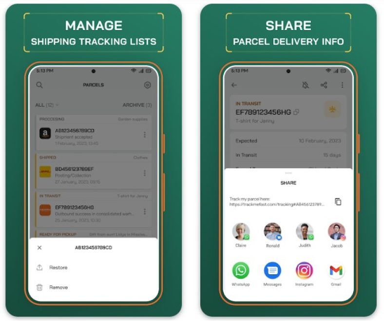 Track Me Fast Package Tracker App Review | Freeappsforme - Free apps ...