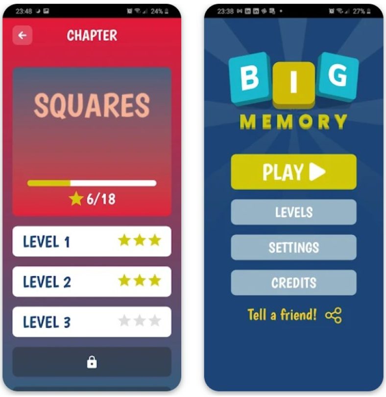 Big Memory Game Review | Freeappsforme - Free apps for Android and iOS