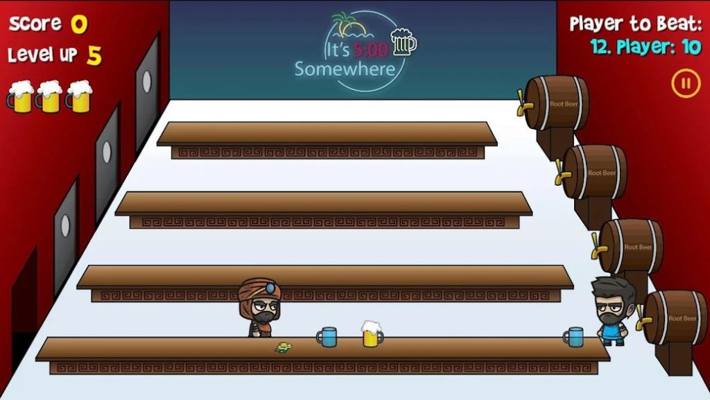 Root Beer Tapper Game Review | Freeappsforme - Free apps for Android and iOS