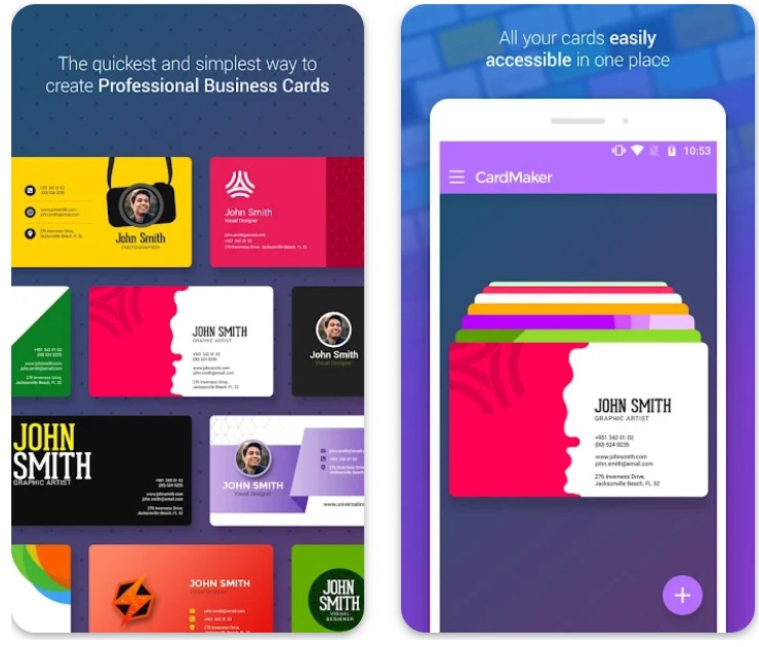 15 Free Business Card Makers for Android & iOS | Freeappsforme - Free ...