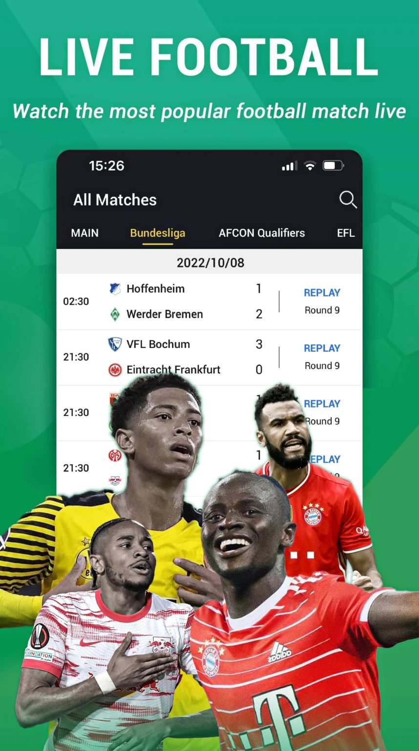 18 Best Football Streaming Apps for Android & iOS 2025 | Freeappsforme ...