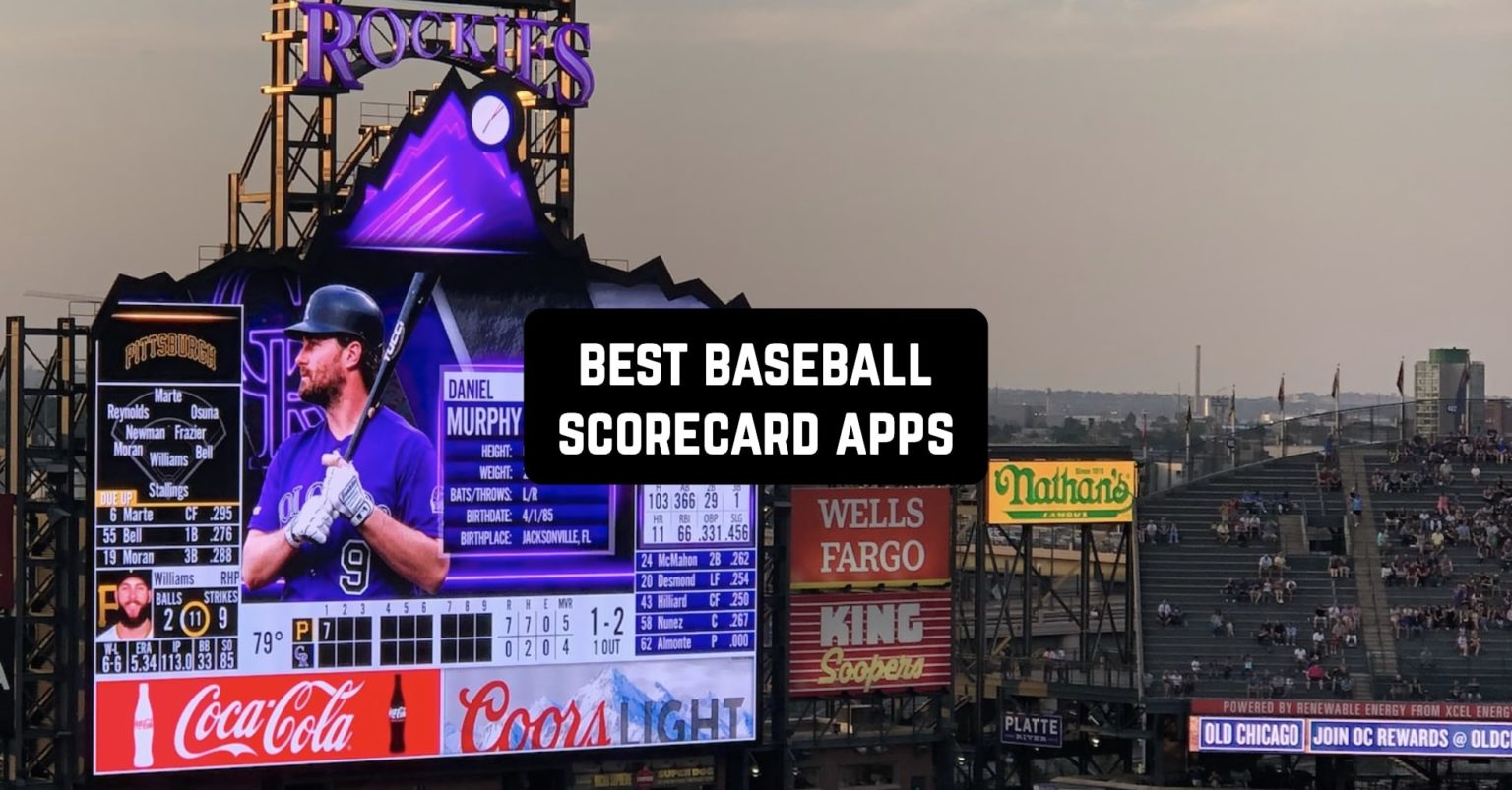 11 Best Baseball Scorecard Apps for Android & iOS | Freeappsforme ...