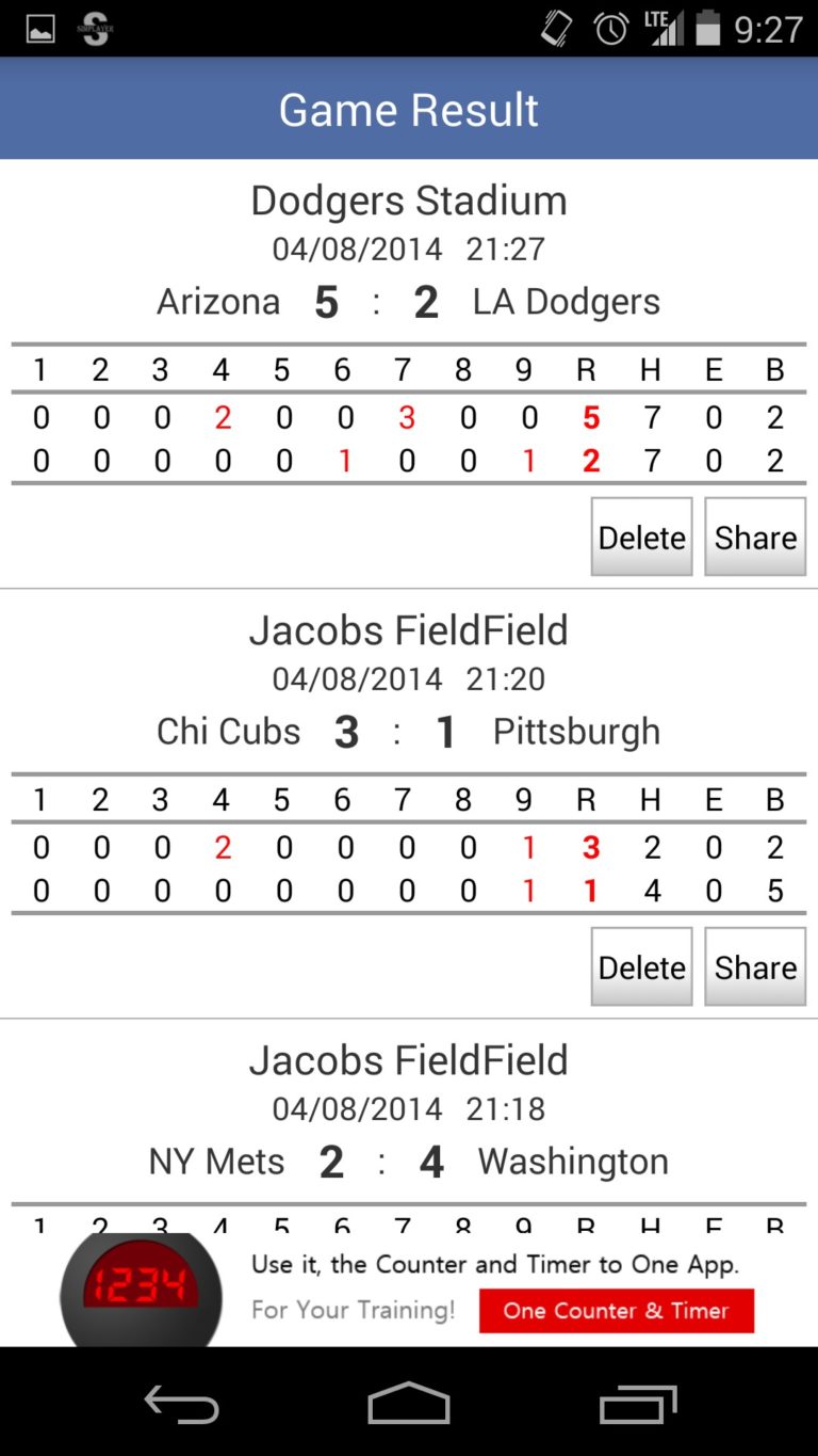 11 Best Baseball Scorecard Apps for Android & iOS | Freeappsforme ...